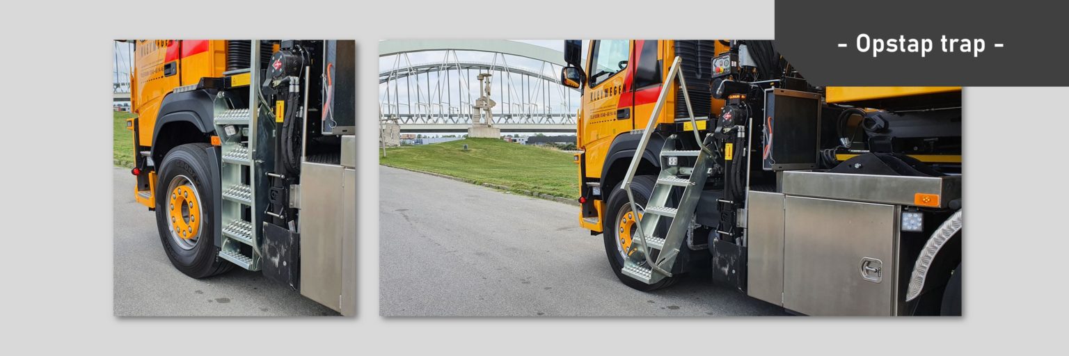 opstap trap vrachtwagen - Rhino BV